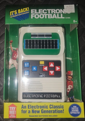 2016 Coleco Mattel Electronic Football Handheld Game It’s Back! New ...