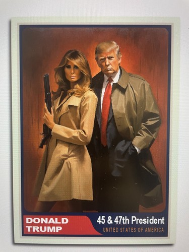 Donald Trump 2025 Team Trump” Custom ACEO Card Don & Melania | eBay