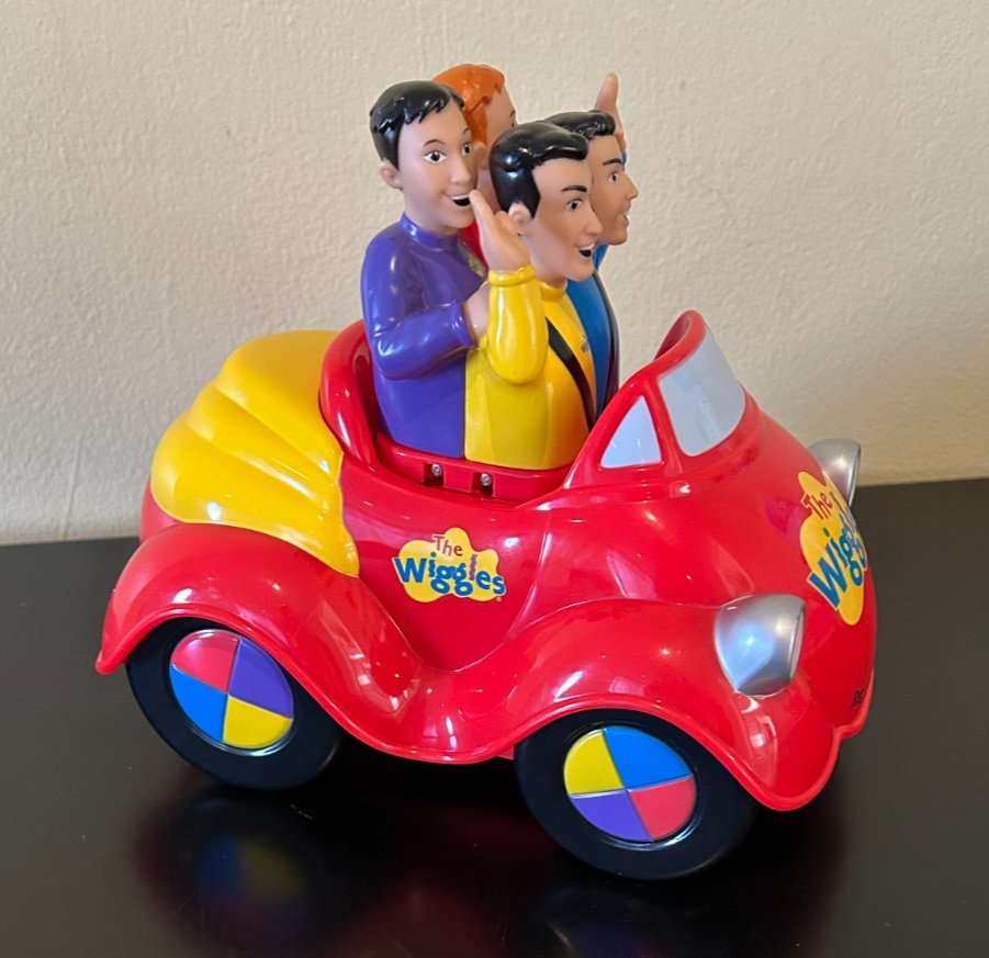 THE WIGGLES Big Red CAR Toy Spin Master 2003 for parts/repair NOT ...