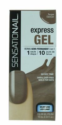 SENSATIONAIL EXPRESS GEL NAIL POLISH COLOUR - TAUPE DANCER | eBay UK