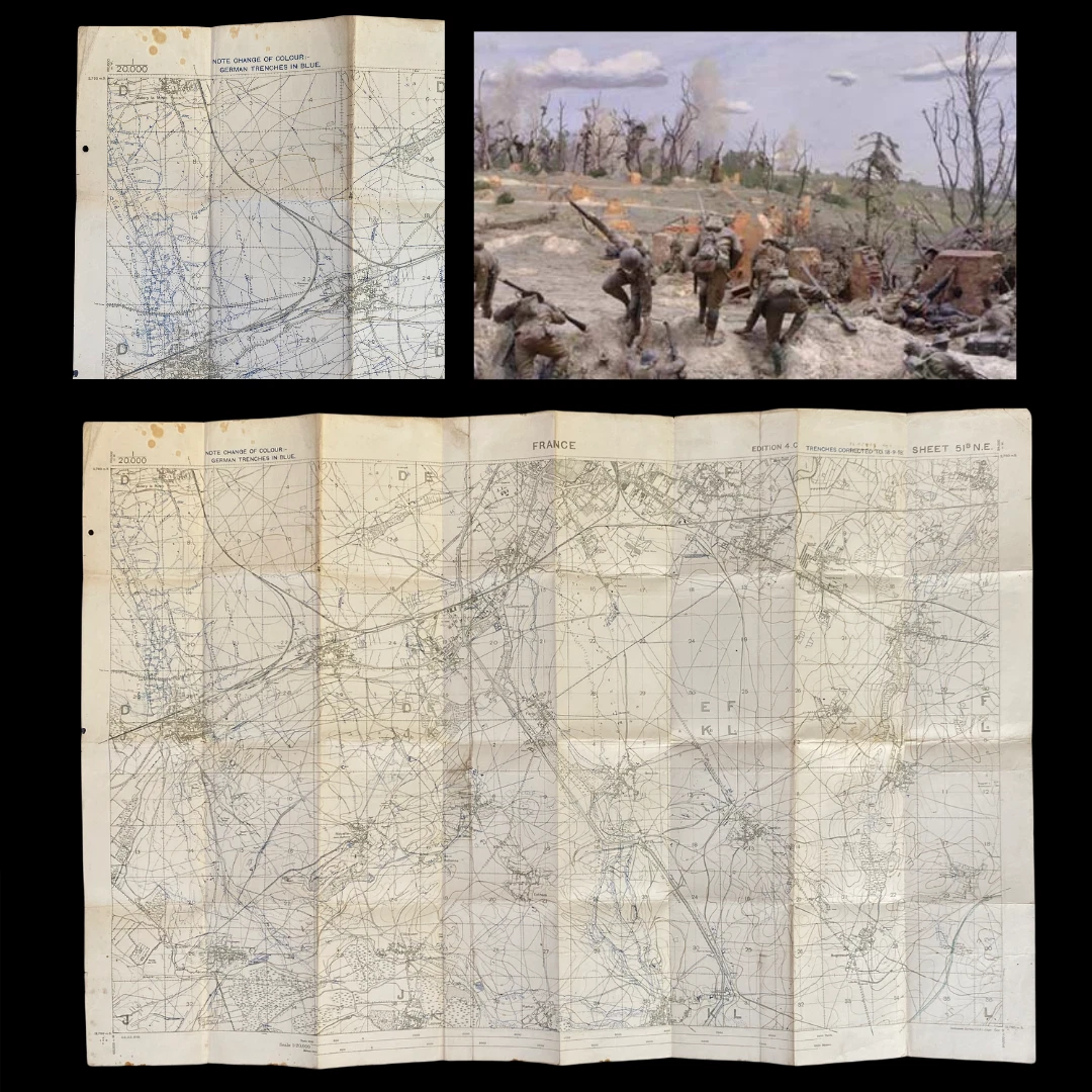 Ww1 Trenches Map