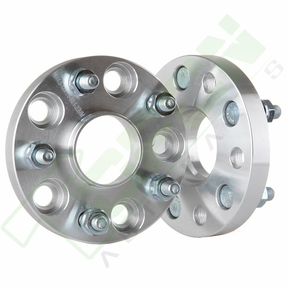 4X 20mm 5x4.5 5x114.3 12x1.5 Hubcentric Wheel Spacers 1996-2015 For ...