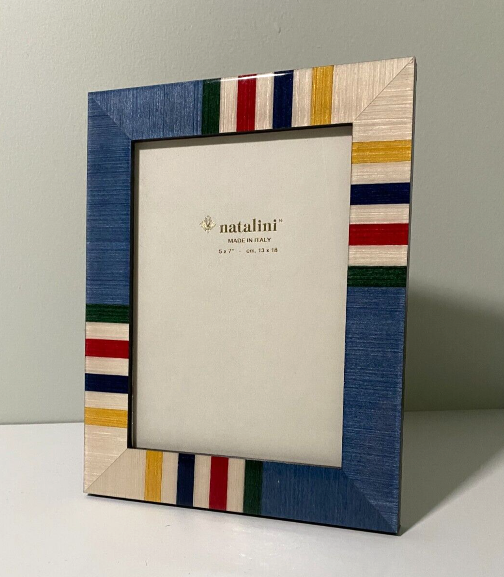 New Natalini Hand Made Italy Modern Lacquer Photo Picture Frame 5 x 7 ...