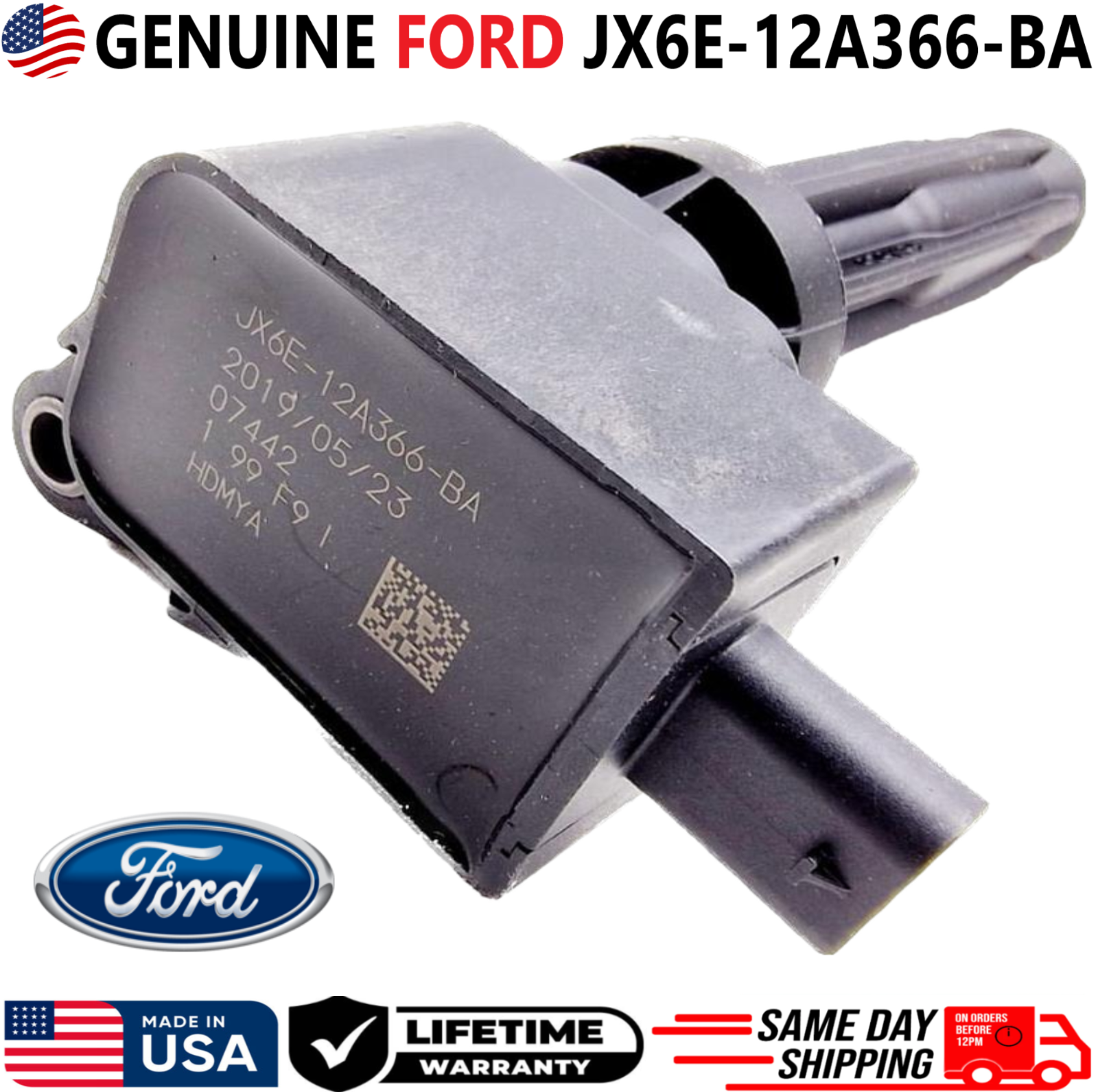GENUINE FORD Ignition Coils For 2019-2025 Ford Lincoln 2.0L 2.3L, JX6E ...