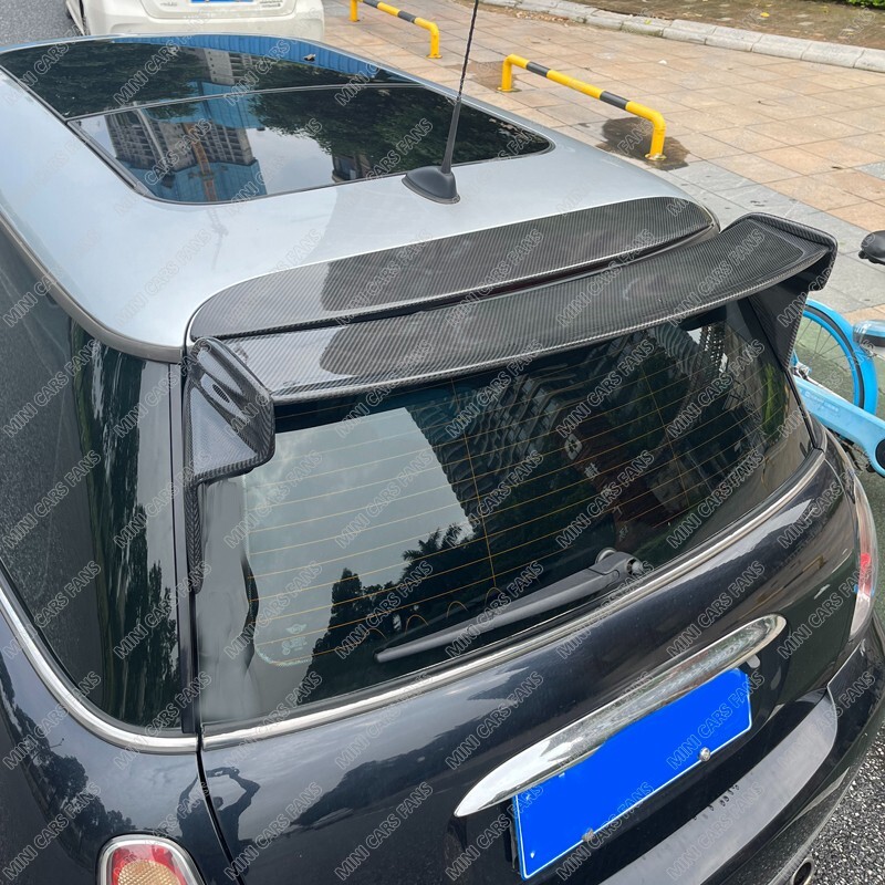Carbon Fiber Roof Spoiler Wing for Mini Cooper R50 R53 Hatchback 2002 ...