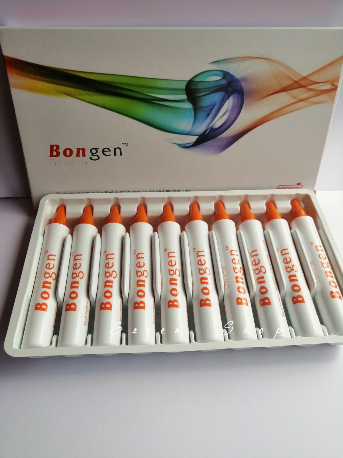 Bongen Hydrolyzed Collagen Type II 1000mg 10 Vials Food Supplement ...