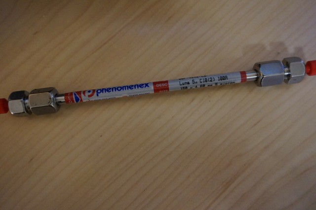 HPLC Column Phenomenex Luna 5u C18(2) 100a 150 X 2 Mm PN 00f-4252-b0 ...
