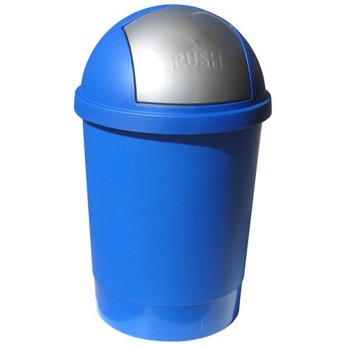 13.2Gallon Return Swivel Lid Waste Bin Removable Dome Shape Lid BPA ...