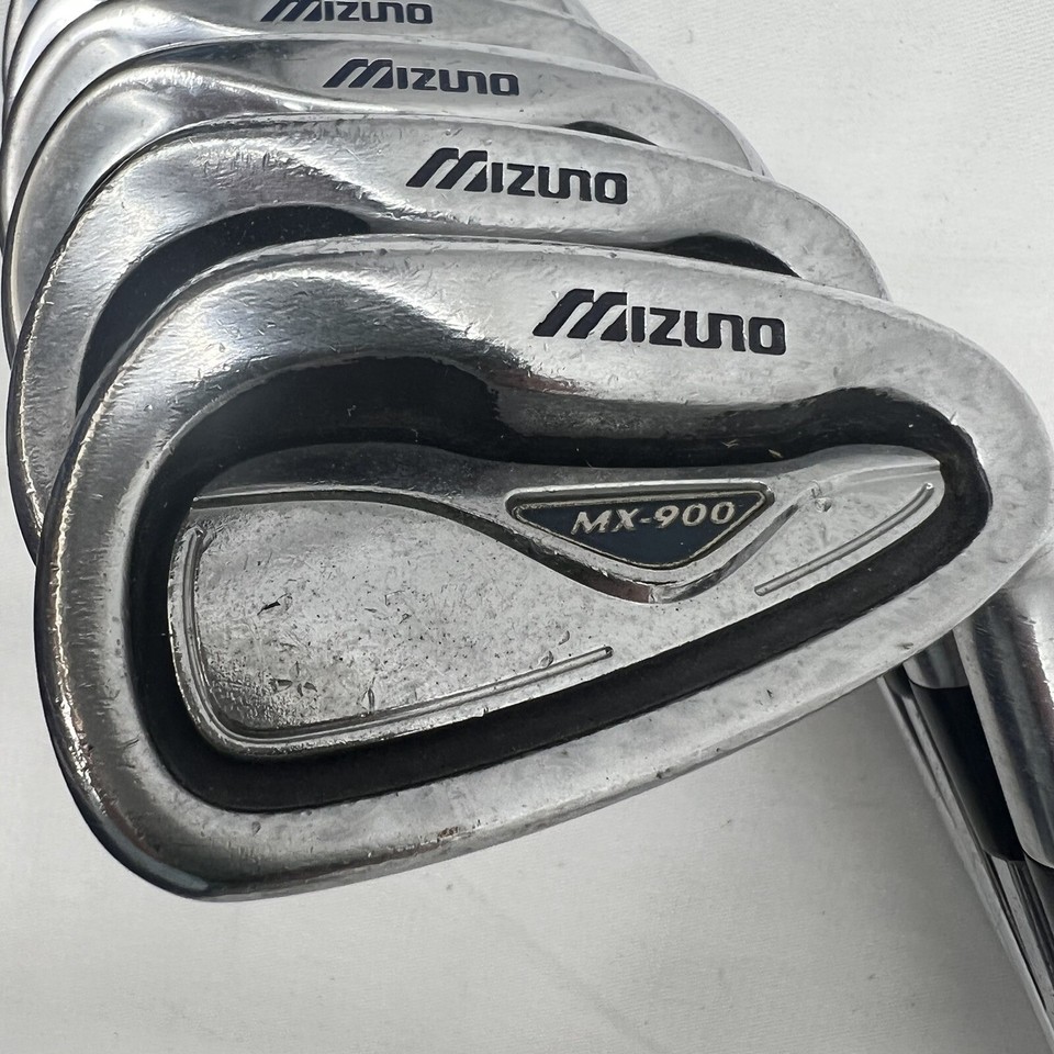 Mizuno MX-900 Iron Set 4-9 iron Set Hybrid Hemi Cog R 300 Dynalite Gold ...