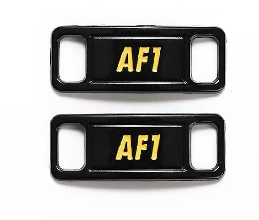 Nike AF1 Replacement Lace Tags Lace Locks Shoe badge Air Force Ones ...