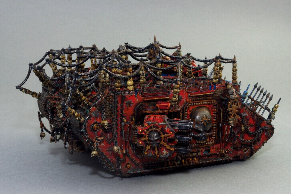 customized Chaos Land Raider warhammer 40k 30k chaos space marines ...