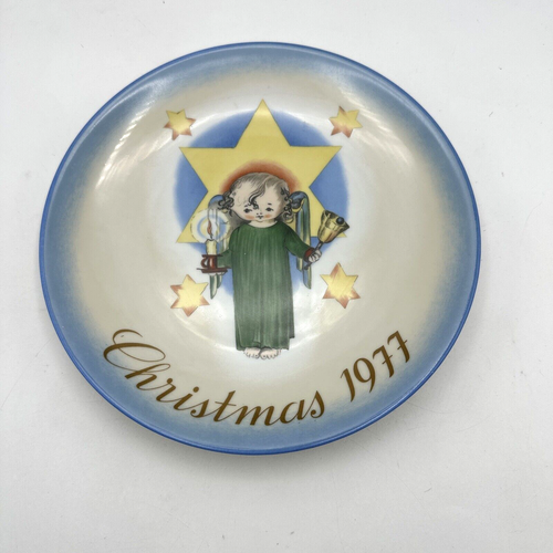 Sister Berta HUMMEL Collector Series Christmas Plate 1977 "Herald Angel ...