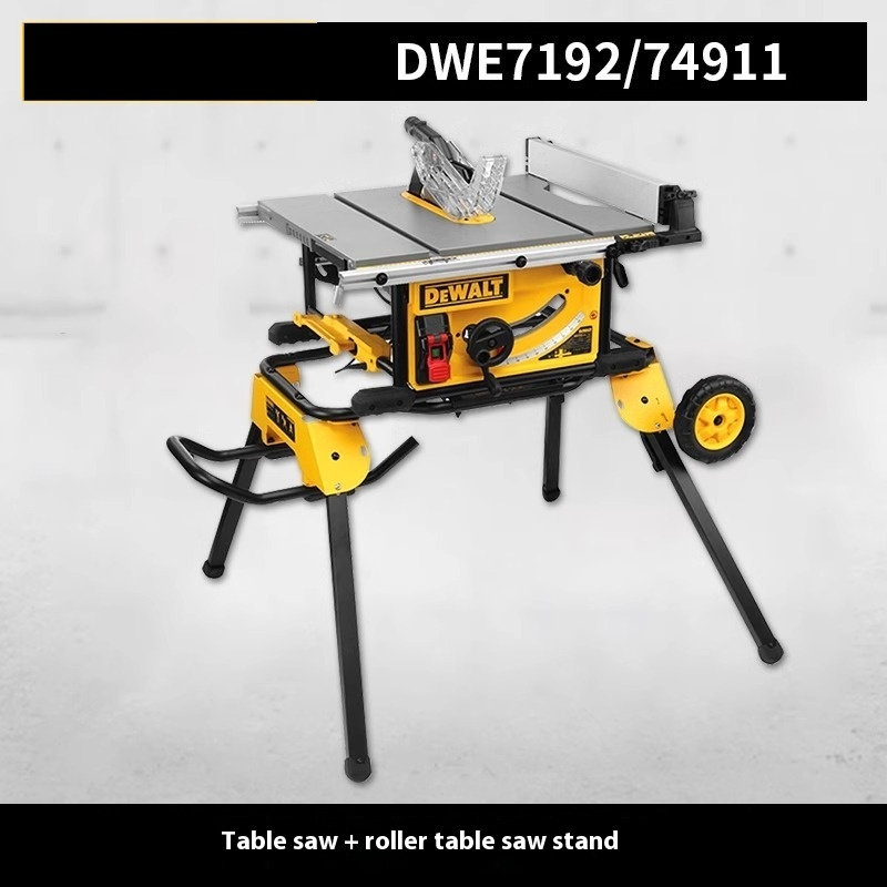 DWE7492 Table Saw 10 Inch Miter Saw Workbench Plank Cutter ...