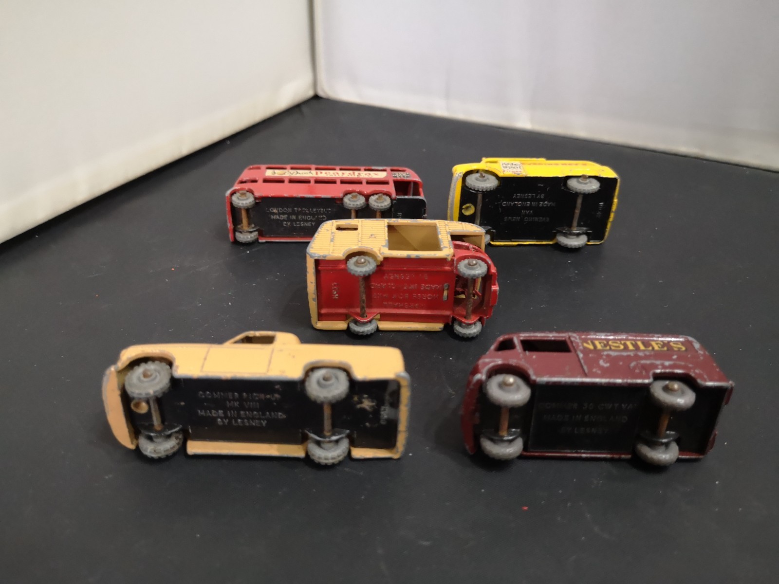 M164-MATCHBOX LESNEY LOT OF FIVE MODELS INC TROLLEY BUS | eBay