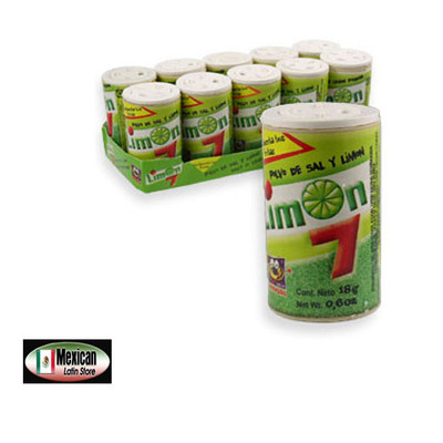 Limon 7 Salero Anahuac Salt & lemon powder Mexican candy 4.2-oz 10 ...