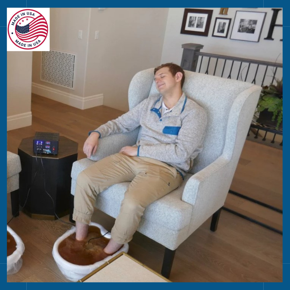 IonizeMe Maxx Heavy Duty Ionic Detox Foot Spa Machine Ion Cleanse ...