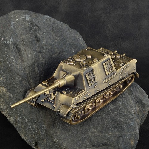 1:72 WW II Germany Jagdpanzer VI Jagdtiger Heavy Tank Model All-metal ...