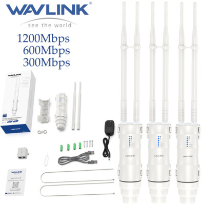 Long Range Router Outdoor WiFi Range Extender Wireless Access Point ...