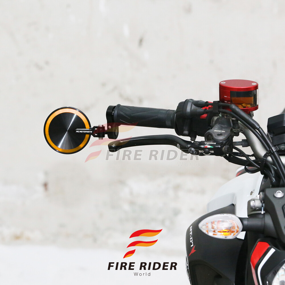 For Kawasaki ZX9R Ninja 94-03 02 01 00 Folding Bar End Mirrors Reborn ...