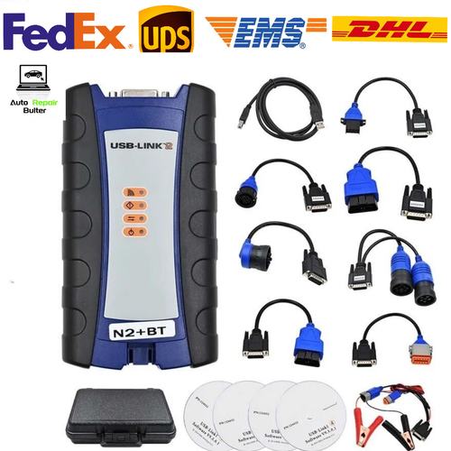 NEXIQ 2 USB Link Second Generation Heavy Card Diagnostic tool＋ Bt ...