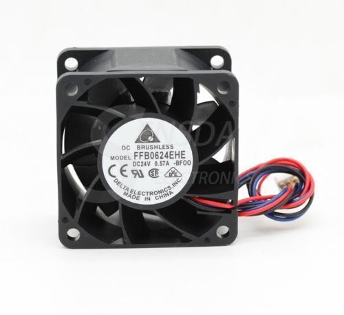 1PCS New FFB0624EHE 6038 60mm 6cm DC 24V 0.57A axial case cooling fan ...