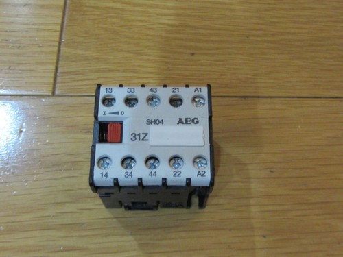 AEG SH04 31Z / SH0431Z24VDC MINI RELAY 600VAC 16A! MINT & COOL! THE ...