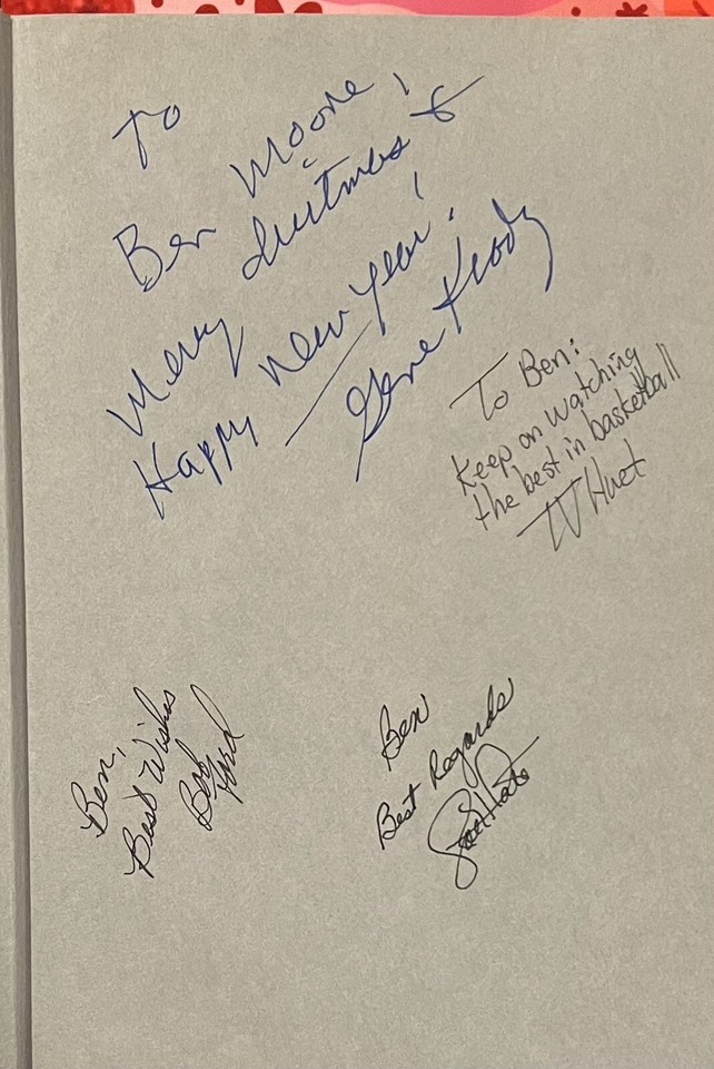 Passion Play A Season with Purdue Gene Keady HC DJ SIGNED BY KEADY Bob ...