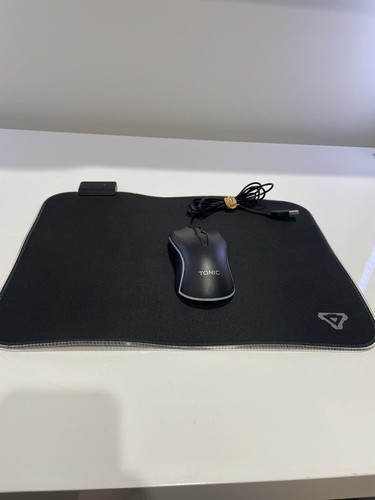 Laser RGB Gaming Mousepad/mat + Tonic Mouse Combo | eBay Australia