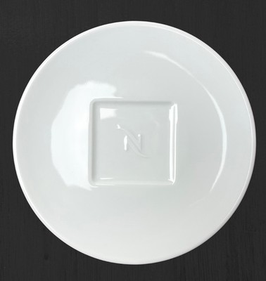 Nespresso White Espresso 6” Saucer Dessert Plate Replacement Porcelain ...
