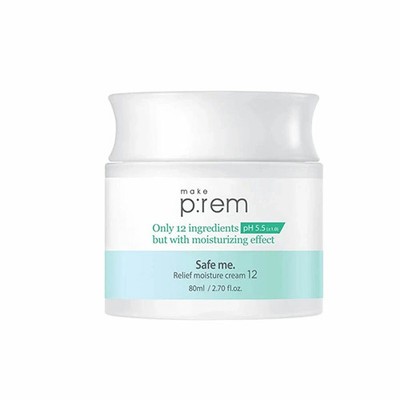 MAKE P:REM Safe Me Relief Moisture Cream 12 80ml | eBay