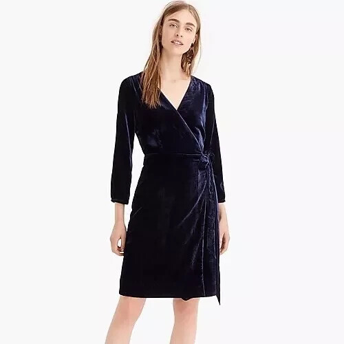 J Crew Velvet Dress
