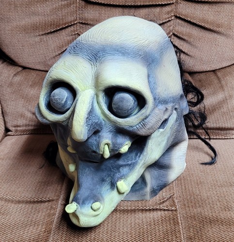 Rare Vintage 70's 80's Scary TopStone Witch Latex Mask Halloween ...