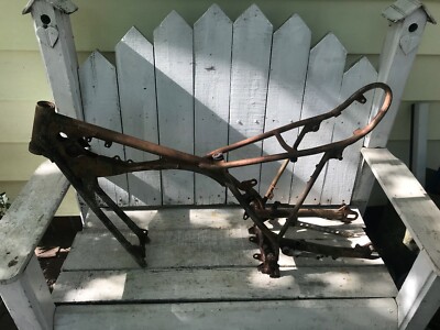 1974 Yamaha TY250 Frame and Swingarm | TY 250 | OE