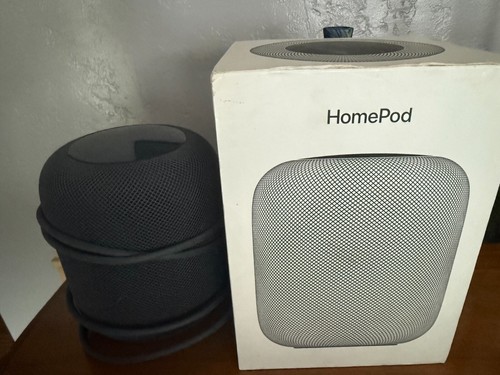 Apple HomePod 1st Gen Large Smart Speaker - Space Gray 697333831519| eBay