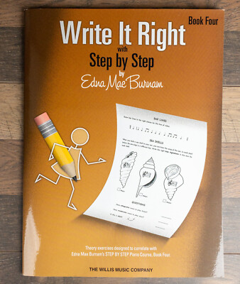 Write it Right with Step by Step Book – Bk. 4 by Edna Mae Burnam Willis ...