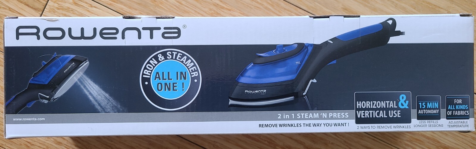 ROWENTA 2 IN 1 STEAM 'N PRESS BRAND NEW DV8612 | eBay