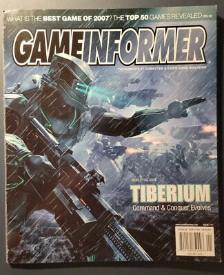 Game Informer Magazine January 2008 Tiberium | eBay