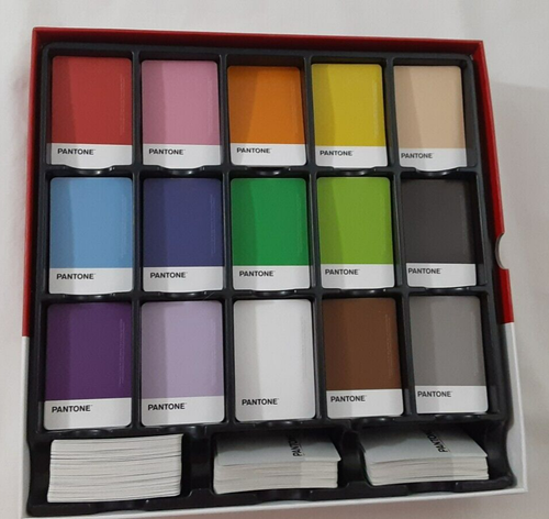 Pantone The Game Swatch Colors Cards Complete Box Artist Cryptozoic ...