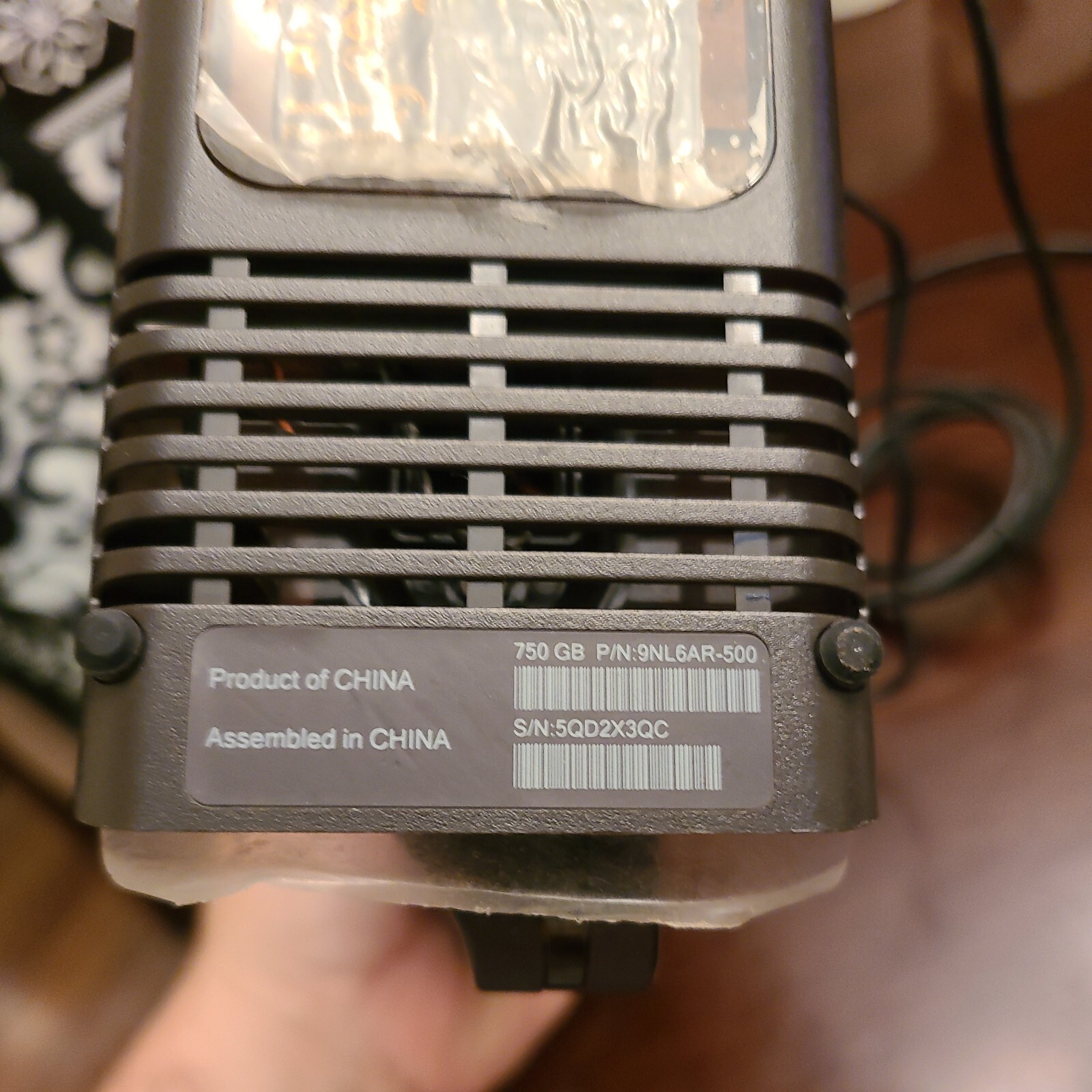 Seagate 100453518 9nl6ar-500 FreeAgent Pro M Series External Hard Drive ...