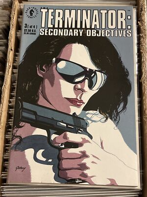 TERMINATOR SECONDARY OBJECTIVES 3 DARK HORSE COMICS 1991 gulacy ...
