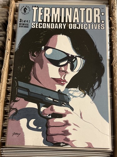 TERMINATOR SECONDARY OBJECTIVES 3 DARK HORSE COMICS 1991 gulacy ...