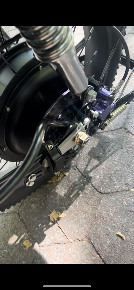 2 BUNDLE Ebike Torque Arm Set for 14x10mm Axle & Bracket Mount Clamp | eBay