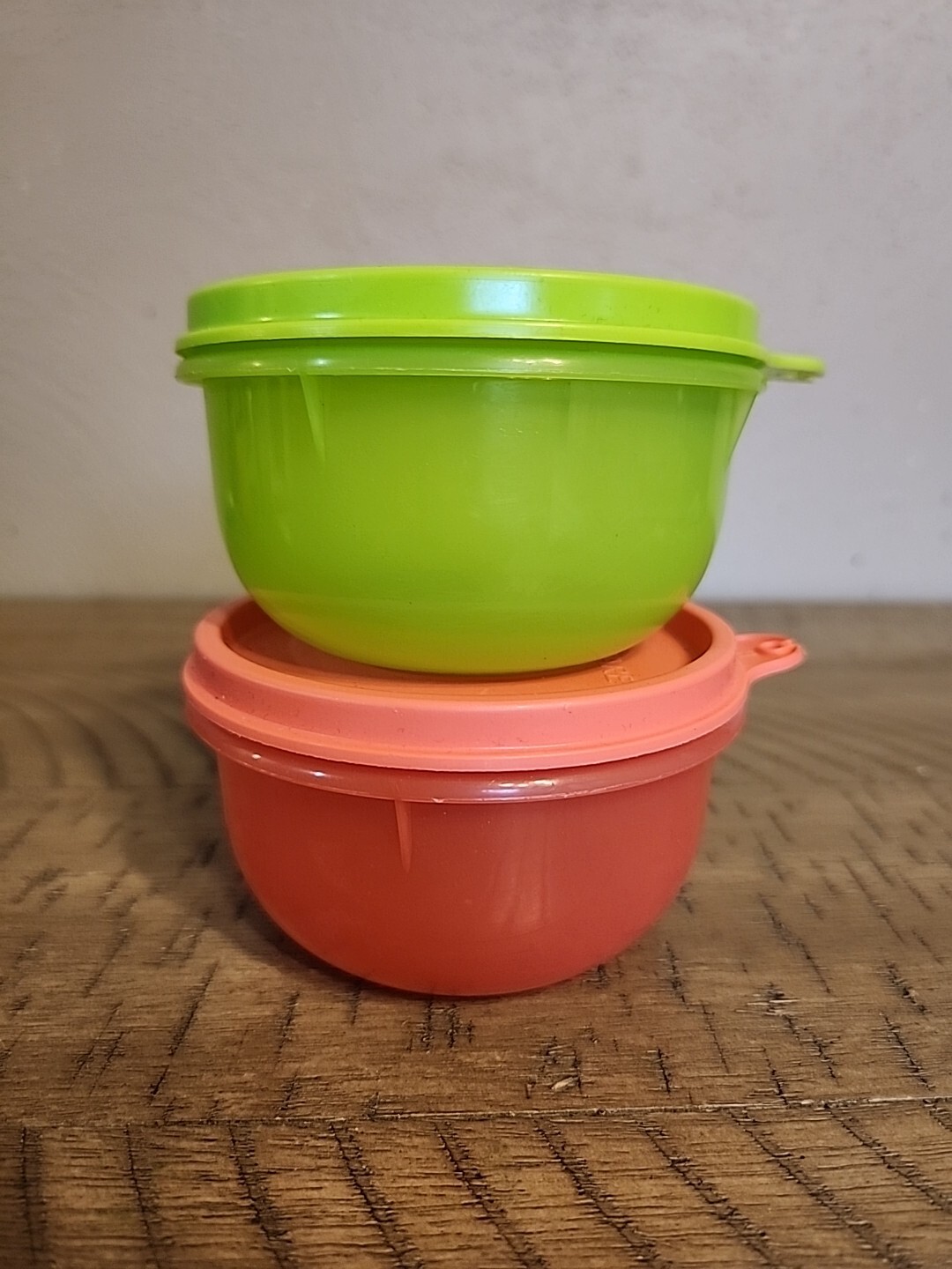 Tupperware 1403A Small Multi-Colored Lidded Storage Containers, Set of ...