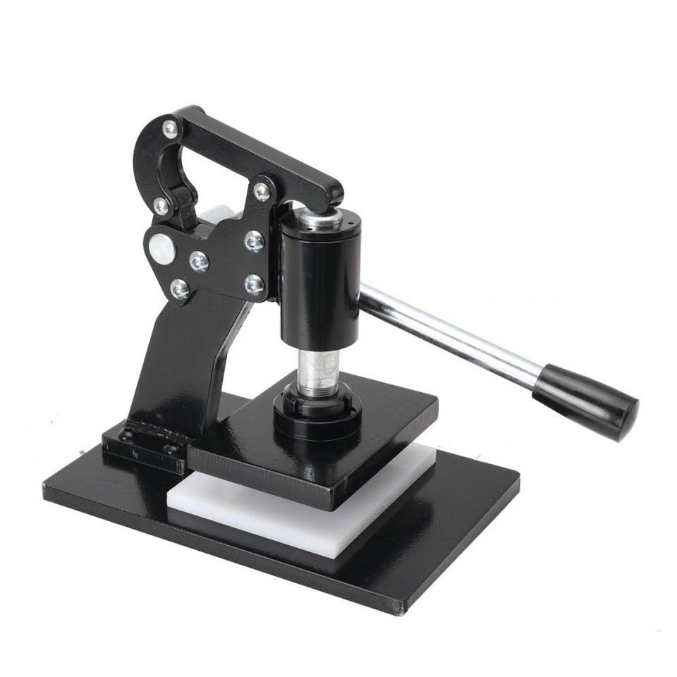 Hand Press Embossing Sampling Punching Machine Manual Leather Cutting ...
