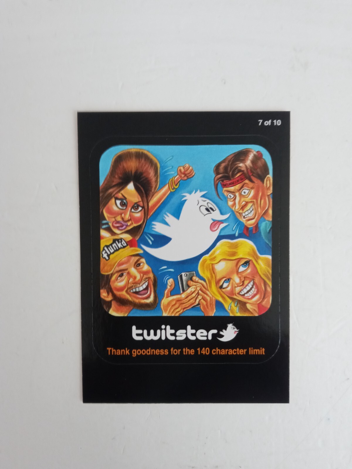 2012 Topps Wacky Packages ANS9 Awful Apps Card Sticker #7 Twitster | eBay