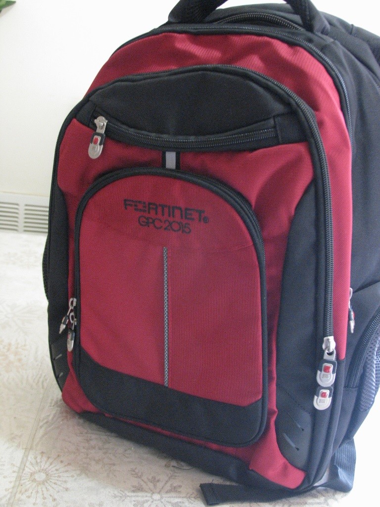 Fortinet Advertising GPC 2015 Men's Laptop Travel Bag Backpack ...