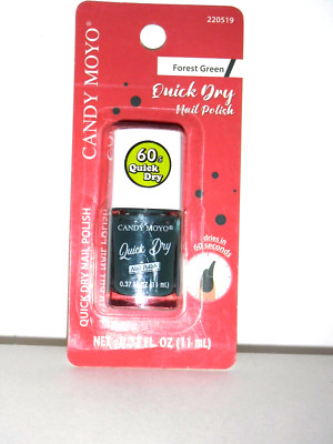 Candy Moyo Nail Polish Quick Dry Forest Green LOT OF TWO | eBay