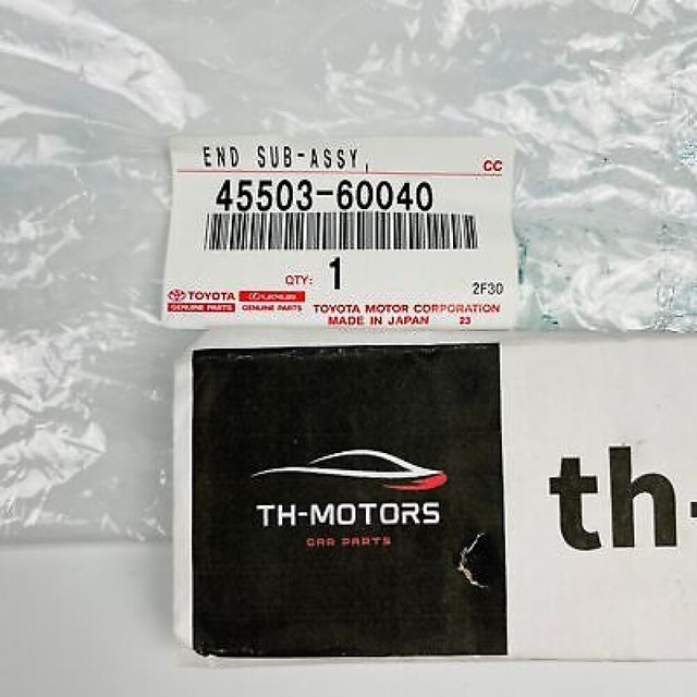 4550360040 Genuine OEM Toyota End Sub-assy Steering Rack 45503-60040 ...