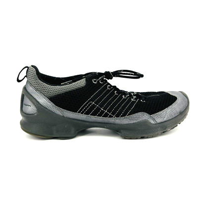 Mens 10-10.5 44 Ecco Biom Train Natural Motion Running Shoes Black ...