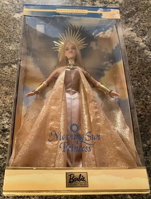 NIB Morning Sun Princess Barbie Doll Celestial Collection 2000 Mattel ...